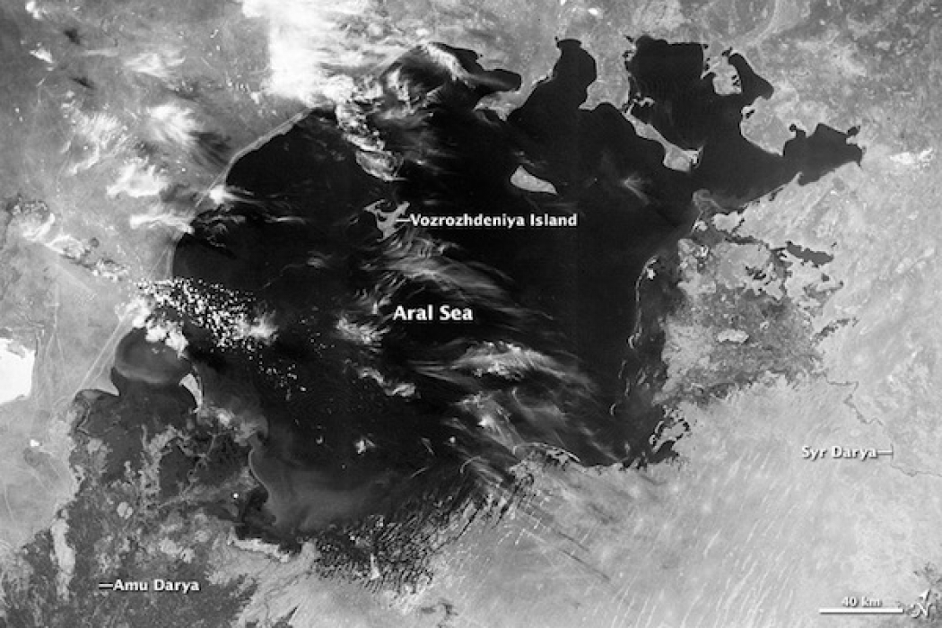 Drought Drains Already Diminished Aral Sea | Climate Central