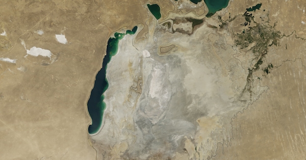 Drought Drains Already Diminished Aral Sea | Climate Central