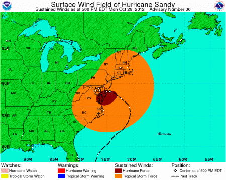 Weather Service Halts Review of Its Work During Sandy | Climate Central