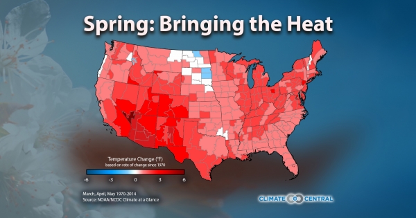 Spring Temperature Trends | Climate Central