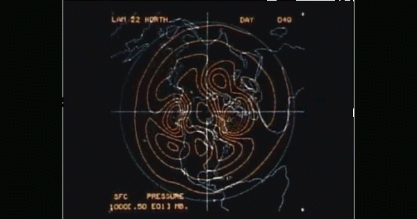 Take a Look at One of the First Climate Models In Action | Climate Central