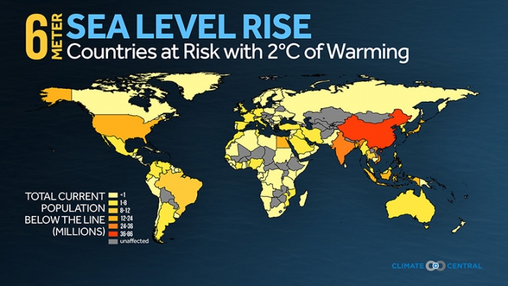 Sea Levels Could Rise At Least 20 Feet | Climate Central