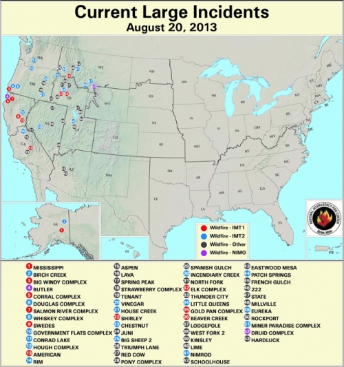 Wildfire Alert Heightened as Blazes Char Western U.S. | Climate Central