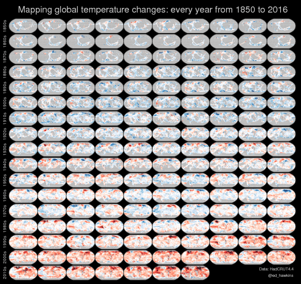 167 Tiny Maps Tell the Major Story of Climate Change | Climate Central